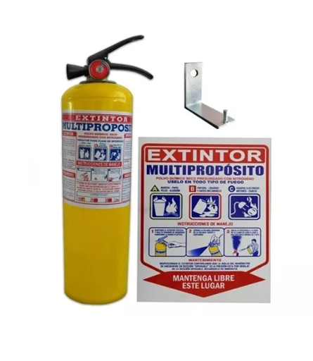 Extintor 2 – Extintor Polvo Químico ABC 10 lb Multi Propósito Incluye ...