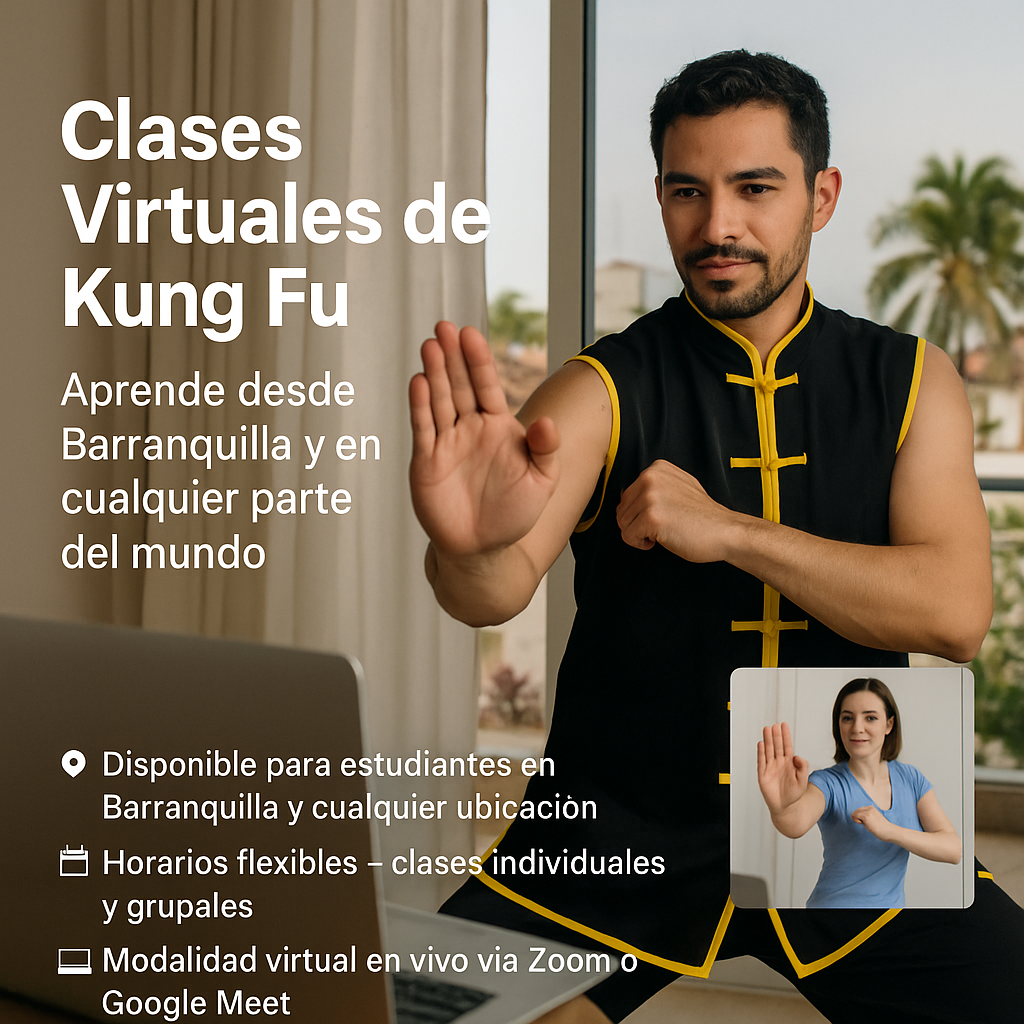 Clases Virtuales de Kung Fu Aprende desde tu casa
