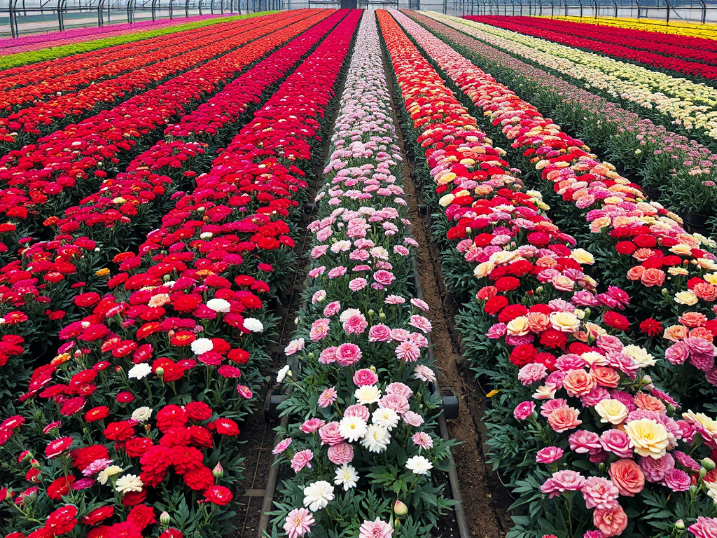 Flores de Funza: Claveles Colombianos de Exportacion